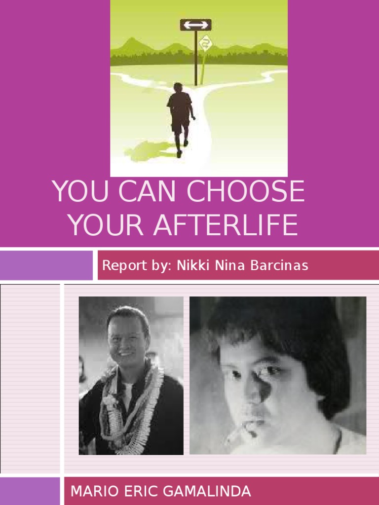You Can Choose Your Afterlife | PDF | Death | Religion And Belief