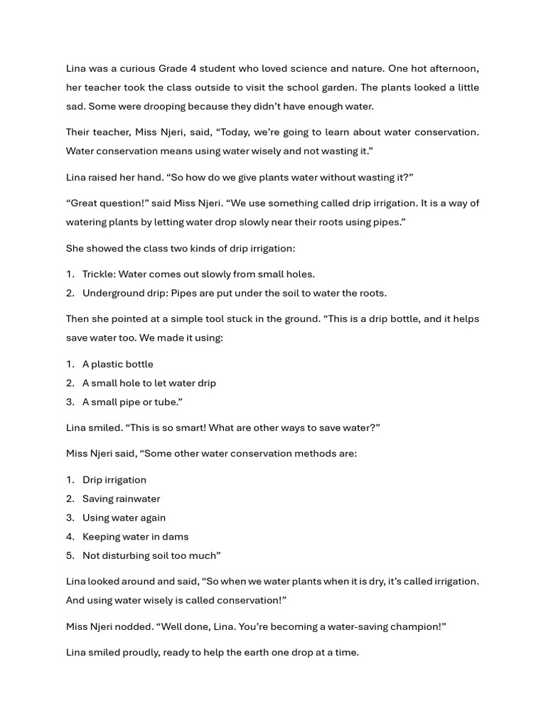 Water Conservation | PDF