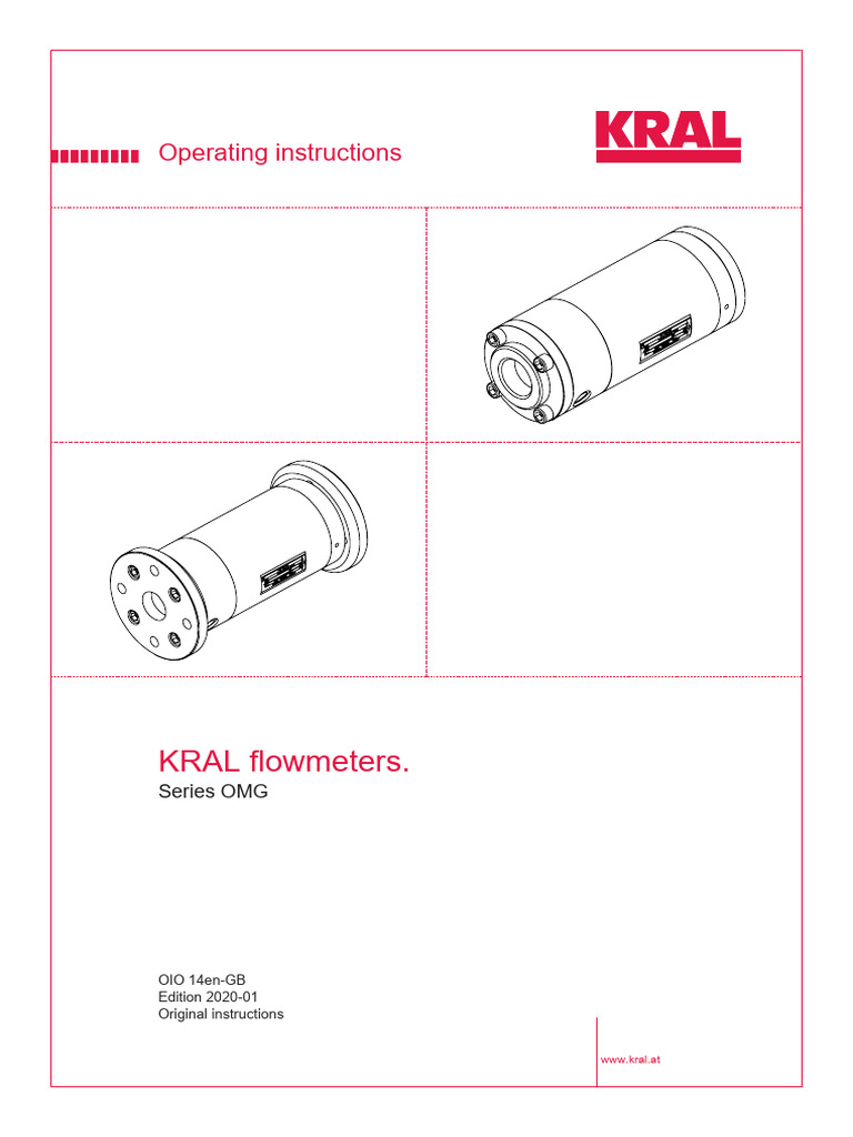 OMG - Op. Manual | PDF | Flow Measurement | Pump