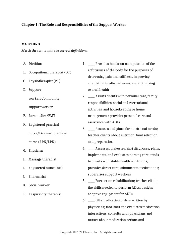 Assign1 | PDF | Physical Therapy | Nursing