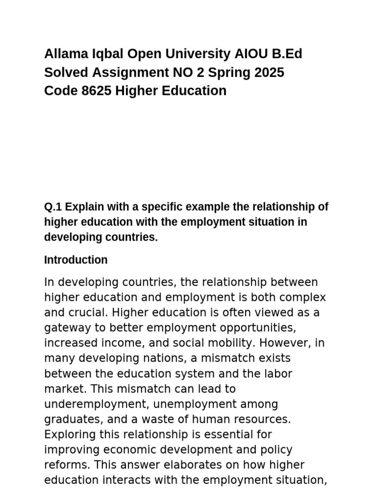 8625-2 Spring 2025 | PDF | Educational Assessment | Performance Appraisal
