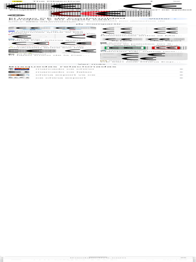 Diferencias Entre China Export y Marcado Ce - Búsqueda de Google | PDF