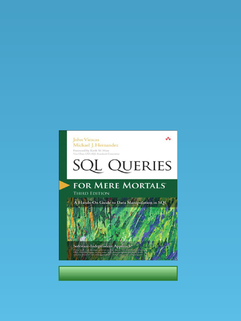 (Ebook) SQL Queries For Mere Mortals: A Hands-On Guide To Data ...