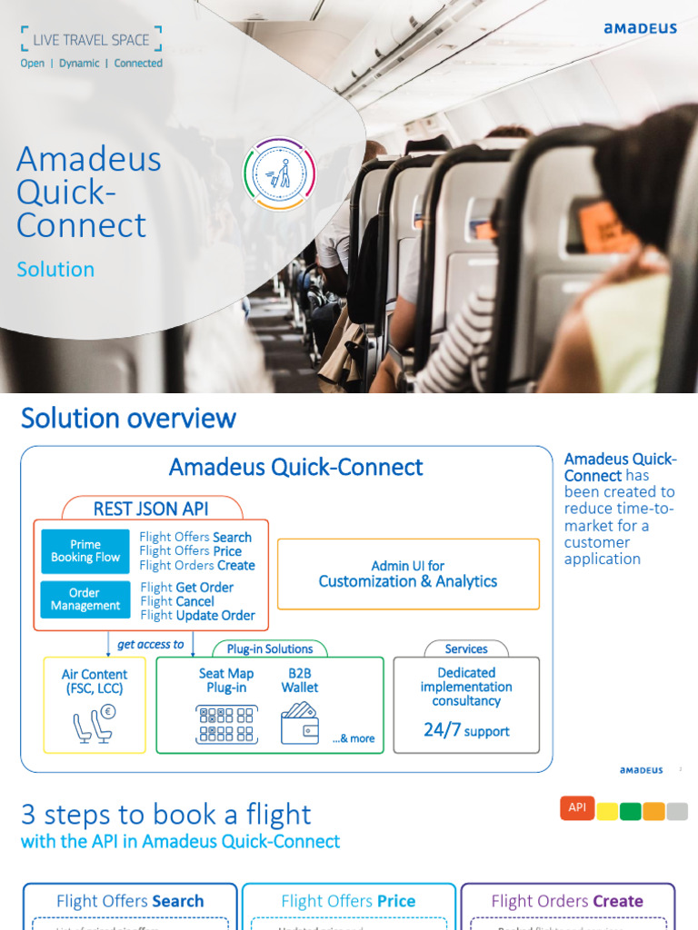 Amadeus Quick-Connect Overview | PDF | Low Cost Carrier | Computing