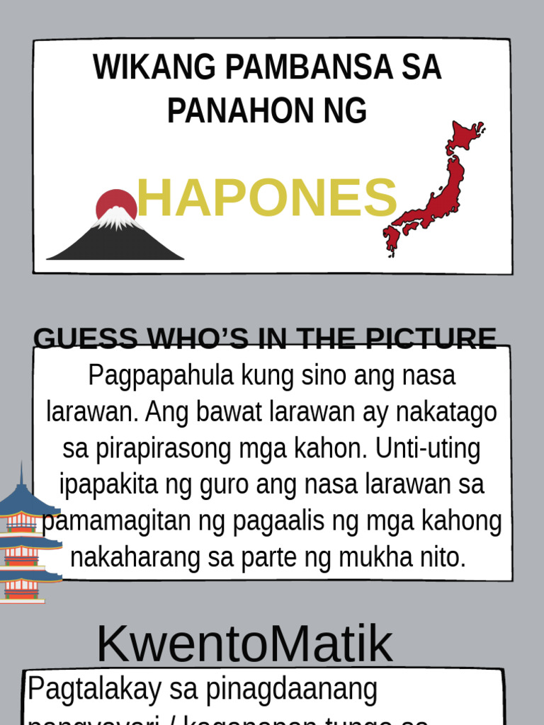 Panahon NG Hapones | PDF