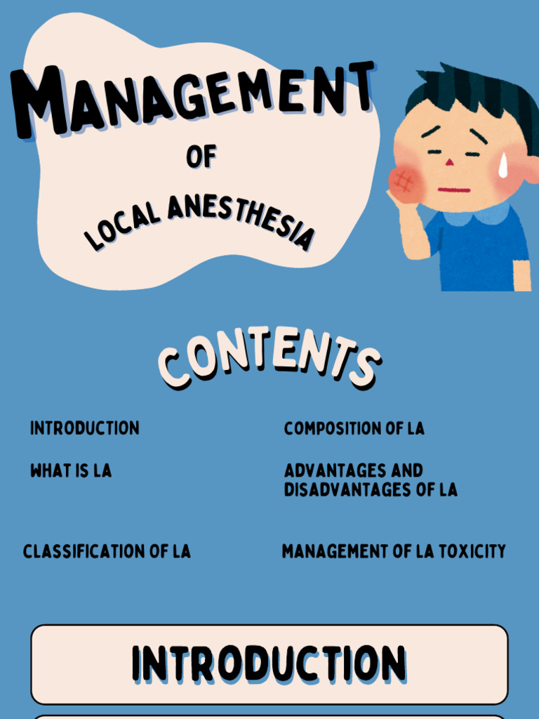 LA Toxicity Management Overview | PDF | Medical Specialties | Clinical ...