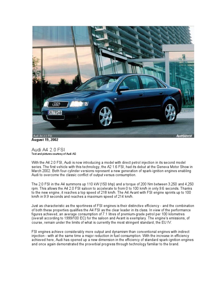 Audi | PDF | Audi | Automobile Layouts