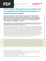 FICE Heart Ultrasound Logbook Form | PDF