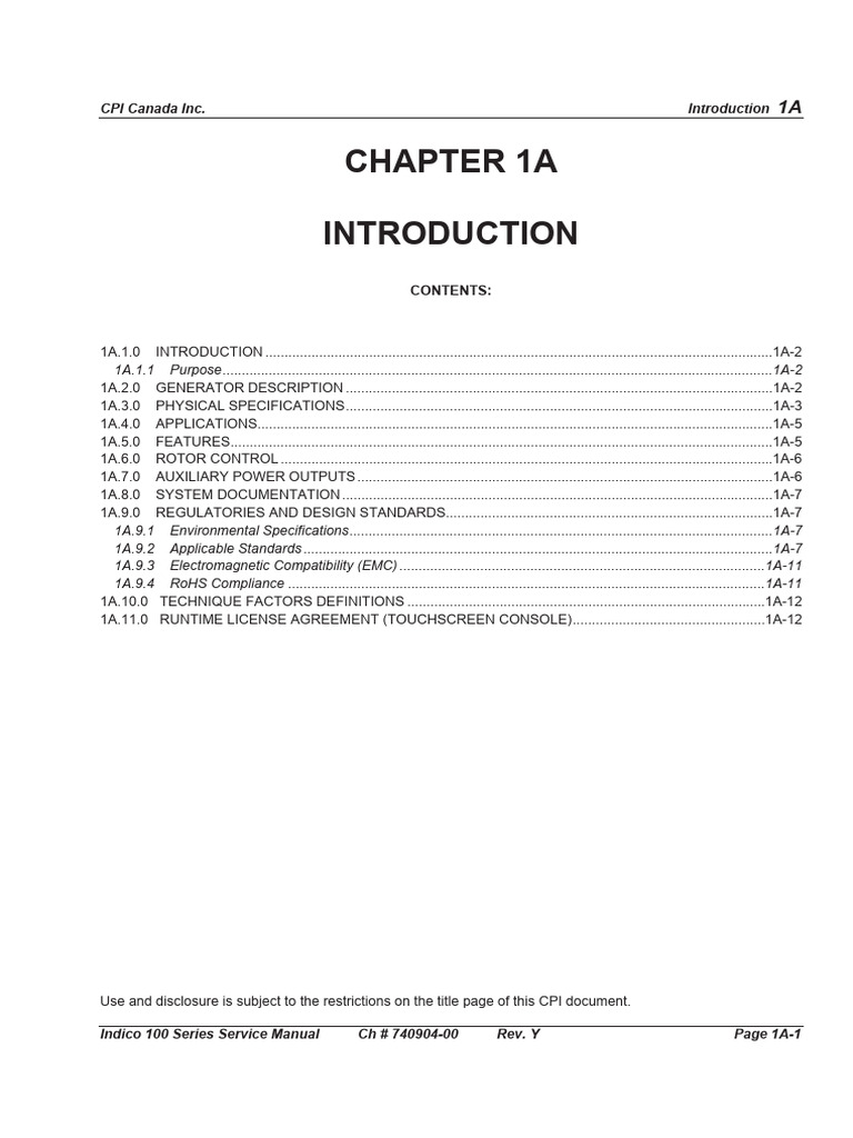 Indico 100 SP X-Ray Generator p4 | PDF