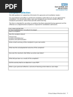 NMC Reflective Discussion Form Template | PDF