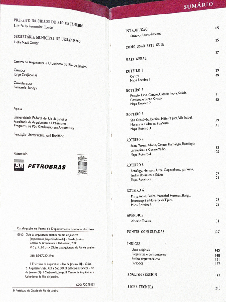 ROCHA-PEIXOTO, Gustavo - Introdução - in CZAJKOWSKI, Jorge (Org ...