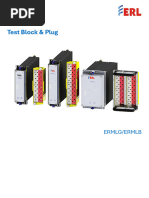 Micom P991 TEST BLOCK | PDF | Electrical Connector | Ac Power Plugs And ...