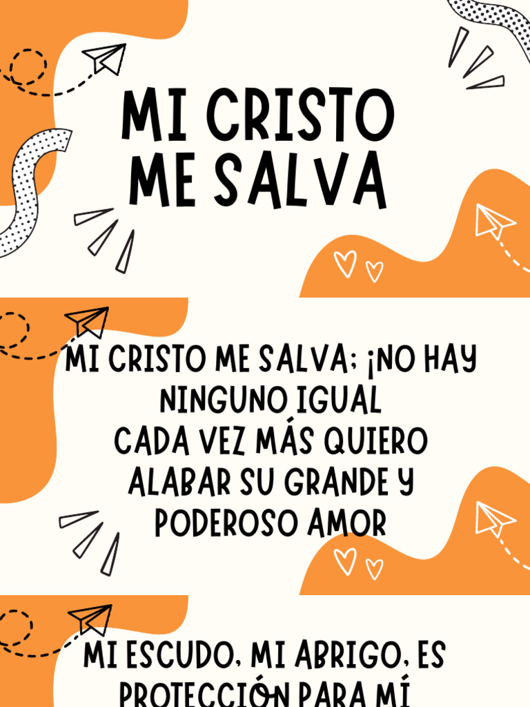 Mi Cristo Me Salva | PDF