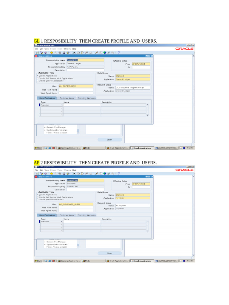 All Module Responsibilities | PDF