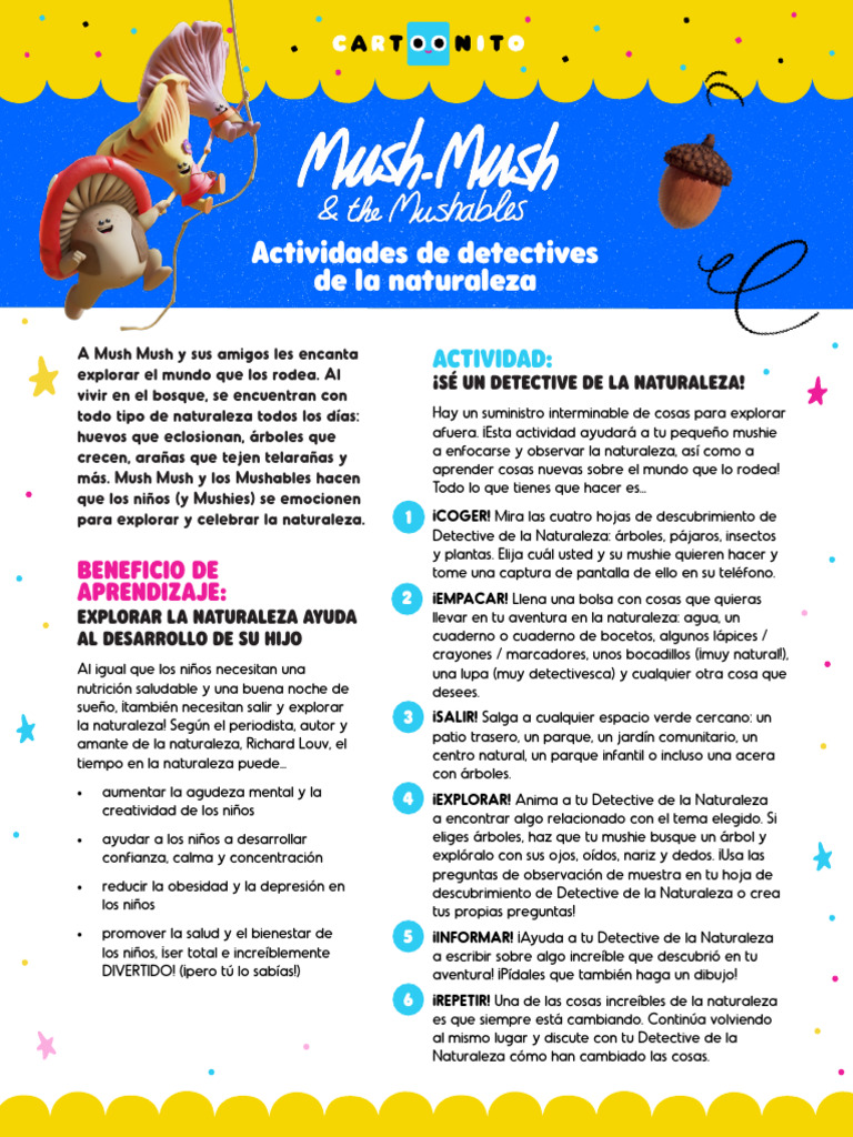 05 Mush Mush Es 11d6e9e18b | PDF | Insectos | Plantas