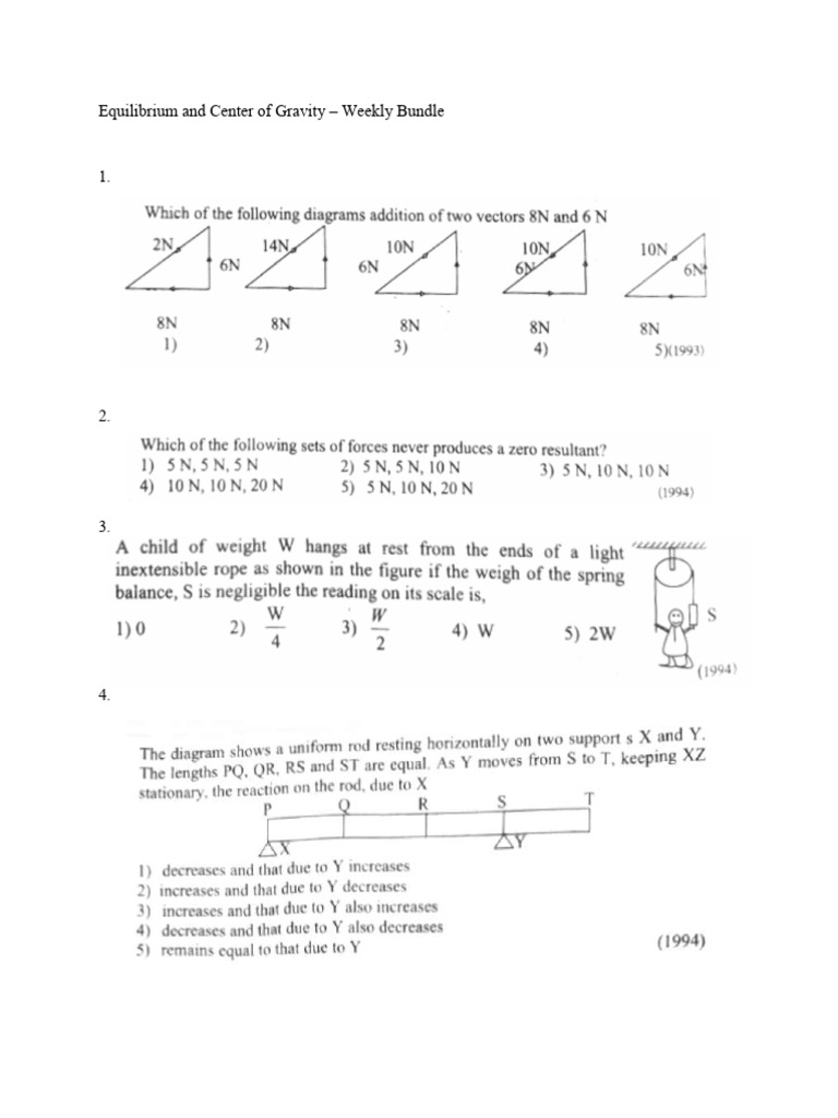 Question Bundle 3 | PDF