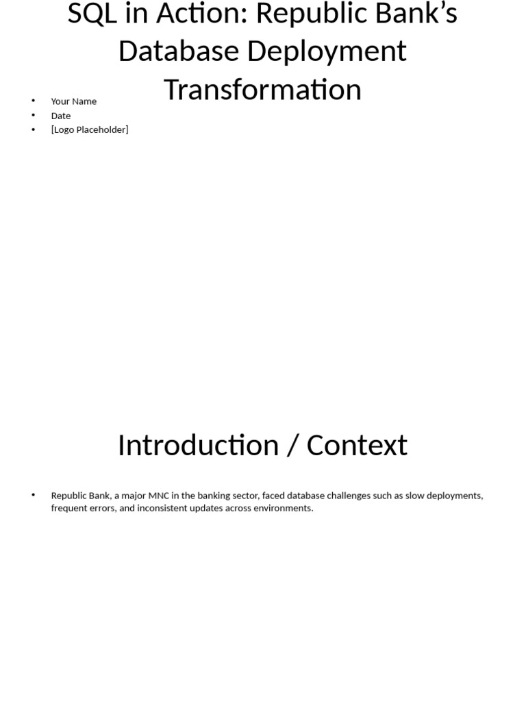 SQL Case Study Dt Method | PDF