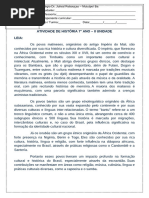 Cultura e História dos Bantos Africanos | PDF | África | Sociologia