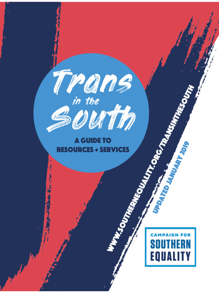 Trans Resources in the Southern U.S. | PDF | Transgender | LGBTQIA+ Studies