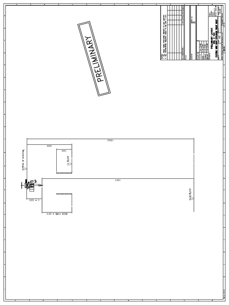 Layout Exproof SWL 2 Ton | PDF