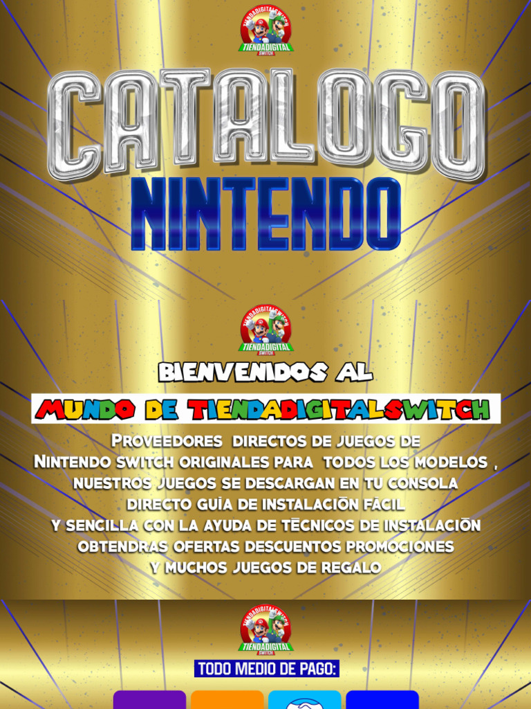 Catalogo Nintendo Tiendadigitalswitch | PDF