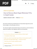 Black Magic Removal Techniques | PDF | Mantra | Incense