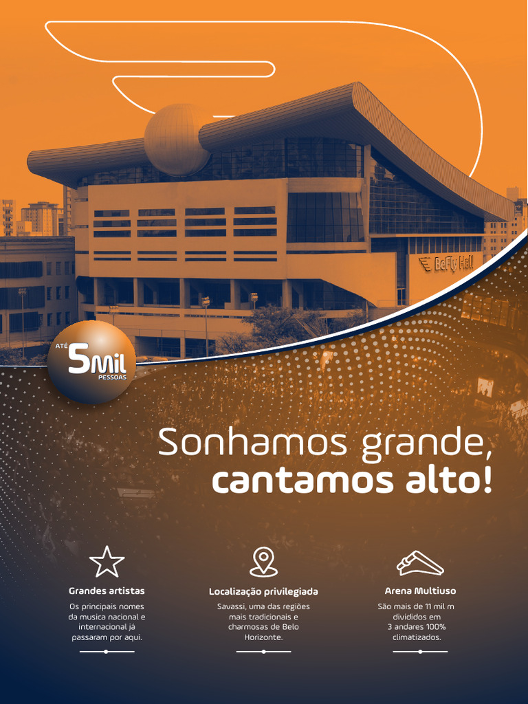 Conheça o BeFly Hall - Shows | PDF