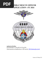 AFRS 1327 RAP Application | PDF