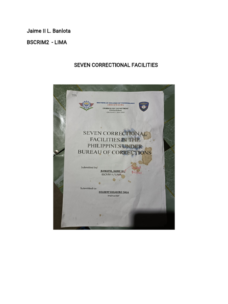 Seven Correctional Facilities | PDF