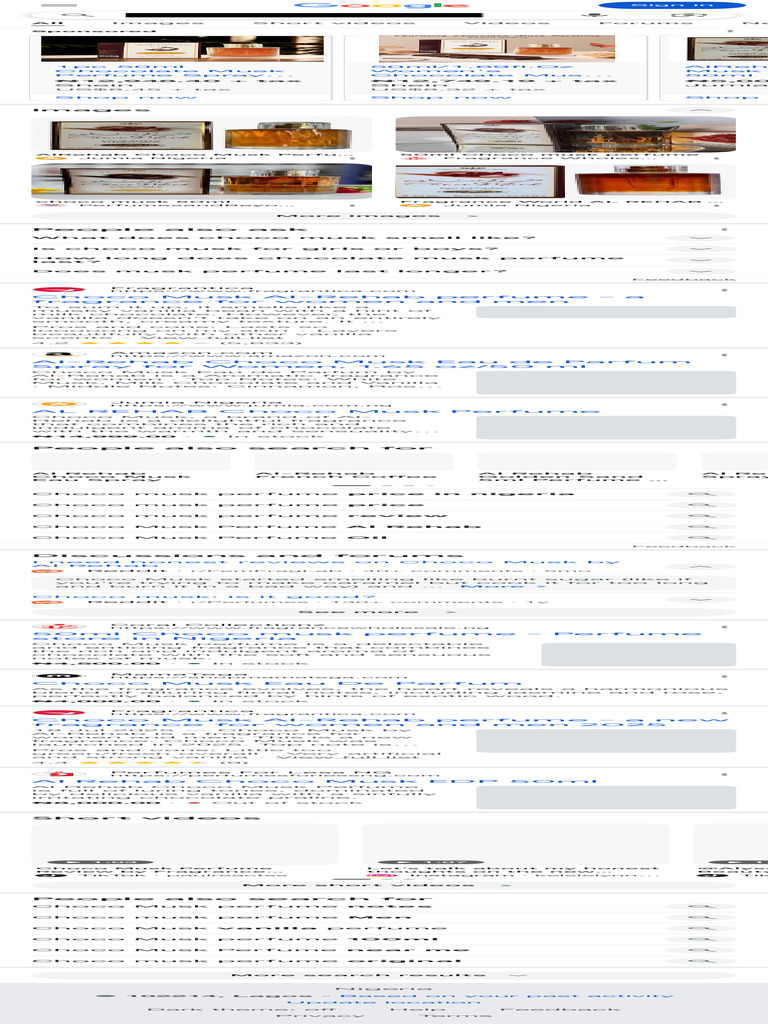 Choco Musk Perfume Overview | PDF | Perfume | Perfumery