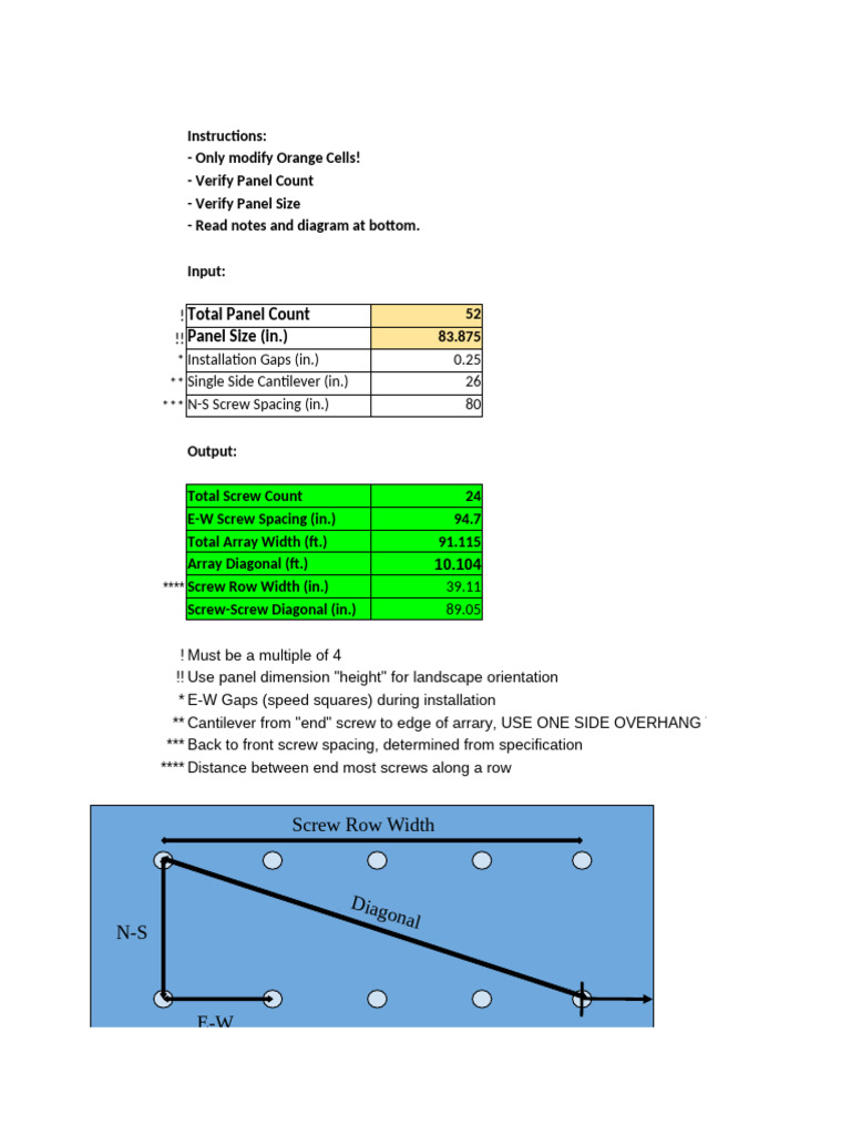 Ground Screw Count and Spacing Guide | PDF | Algorithms | Applied ...