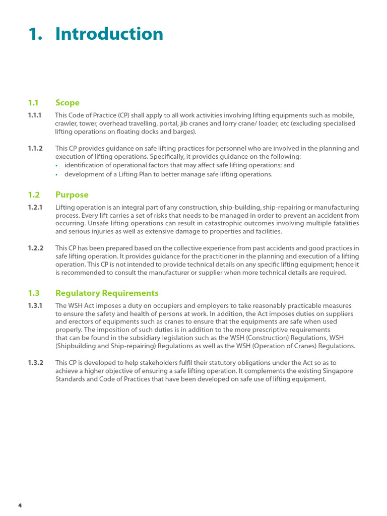 Safe Lifting Operations Code of Practice | PDF | Crane (Machine) | Elevator