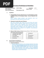 Format RPP Deep Learning SD | PDF