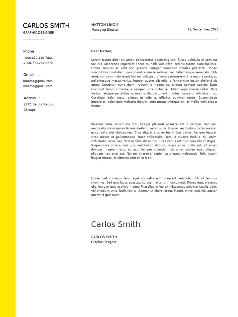 Letter | PDF