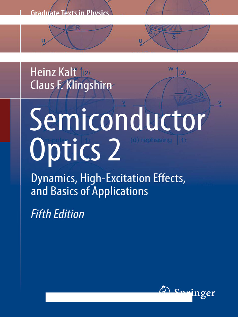Semiconductor Optics: Dynamics & Applications | PDF | Physics | Optics