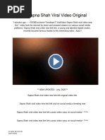 Sah Sapna Viral Original Video | PDF