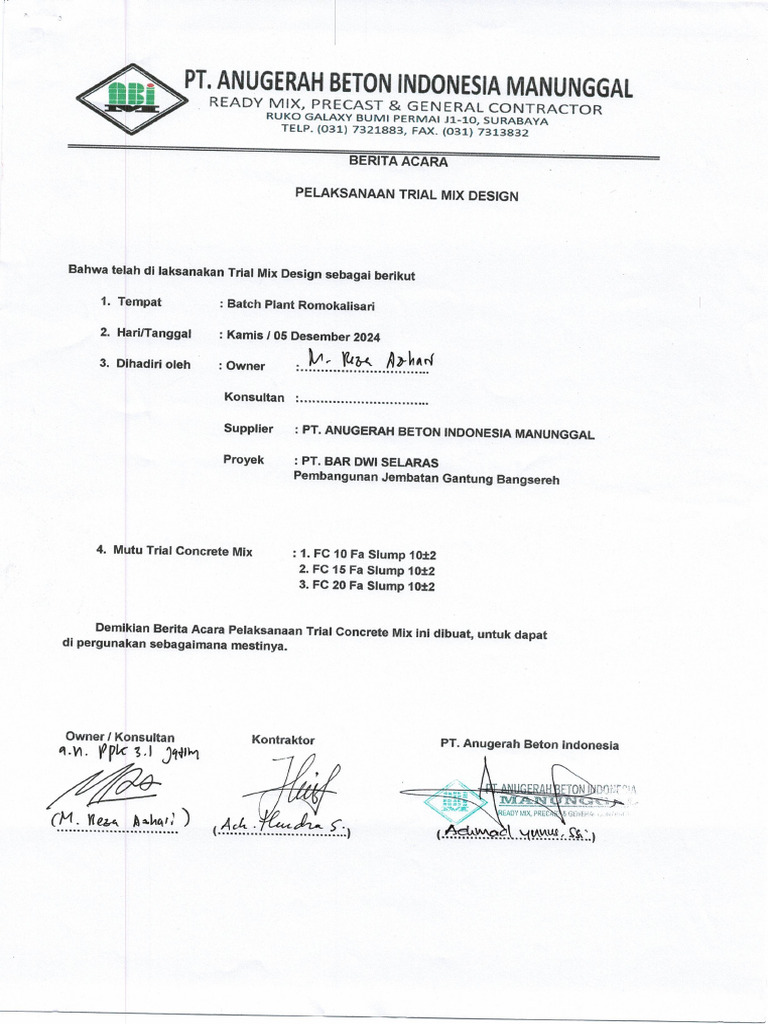 Trial Abim JG Iv | PDF