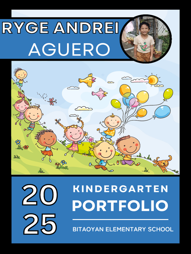 Kindergarten Portfolios at Bitayuan School | PDF
