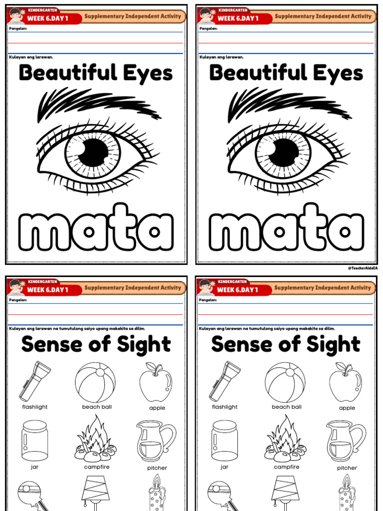 Week 6 Kinder Matatag Files. | PDF