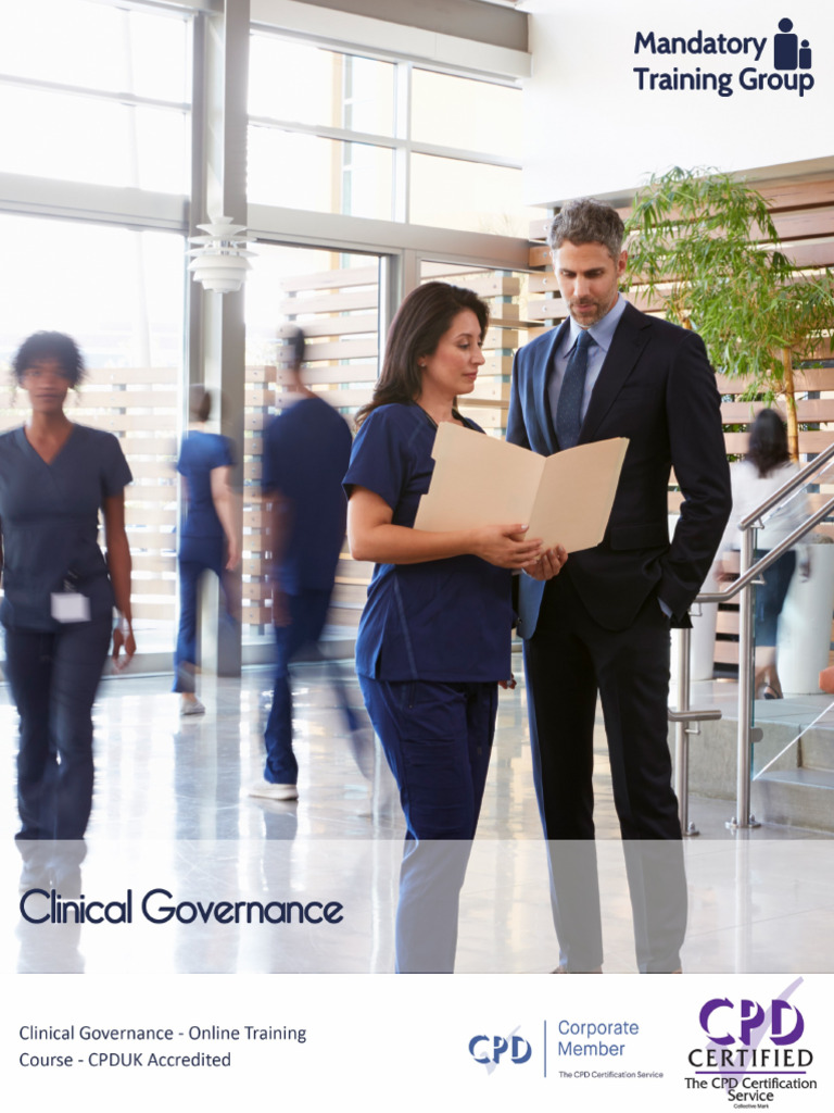 Online Clinical Governance Training Course | PDF | Educational ...