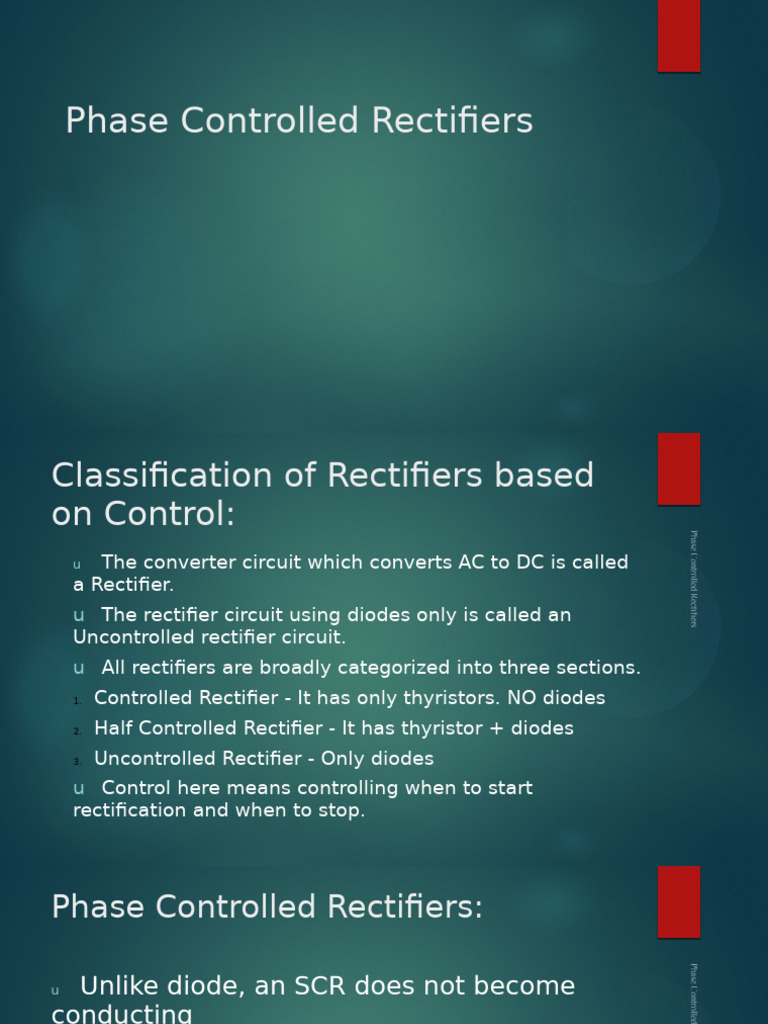 Rectifier | PDF | Rectifier | Power Electronics