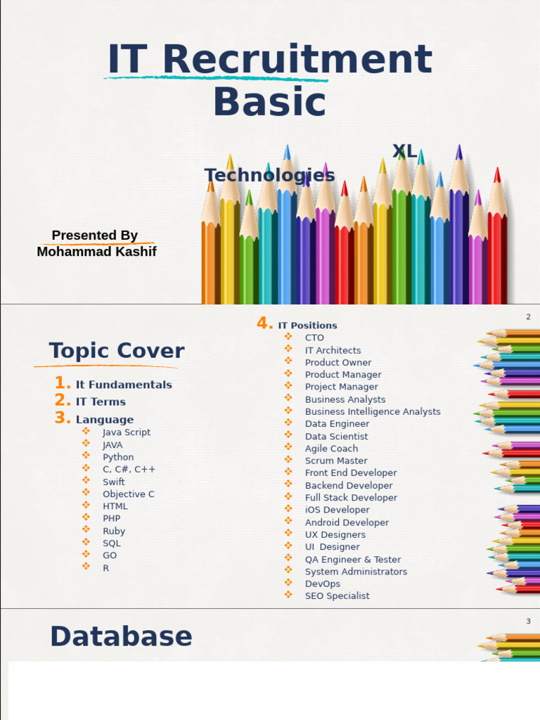 IT Recruitment Basics | PDF