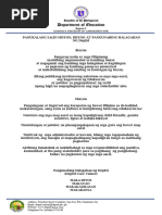 DepEd Misyon, Visyon, Core Values | PDF