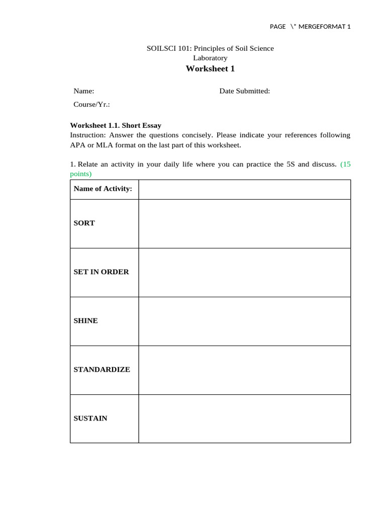 24-1.SSC101-Lab_Exercise-1-Assessment | PDF