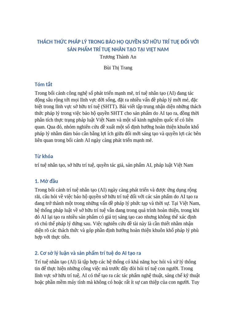 Tham Luan AI SHTT | PDF