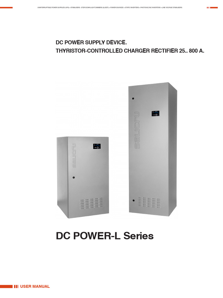 DC Power-L User Manual and Safety Guide | PDF | Power Supply | Switch