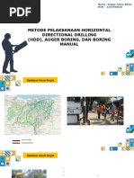 Metode Boring Manual dan Auger Boring | PDF