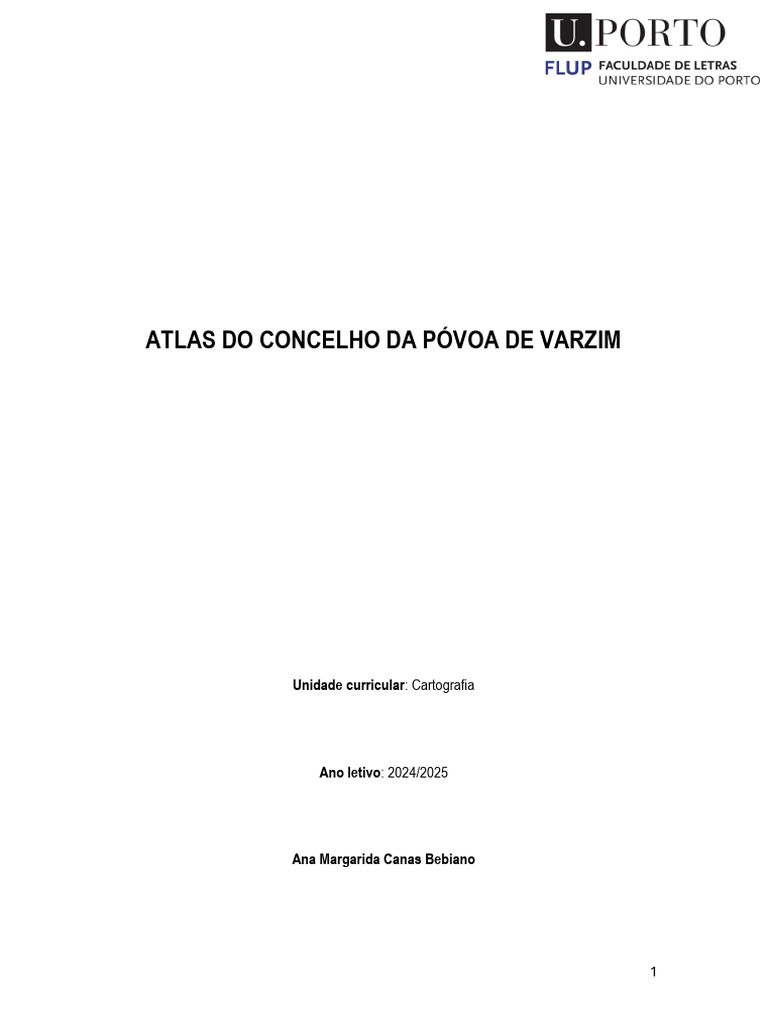 Mapa das Freguesias da Póvoa de Varzim | PDF | Mapa