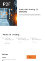Unit-Relation (ER) Diagram For A University Database | PDF
