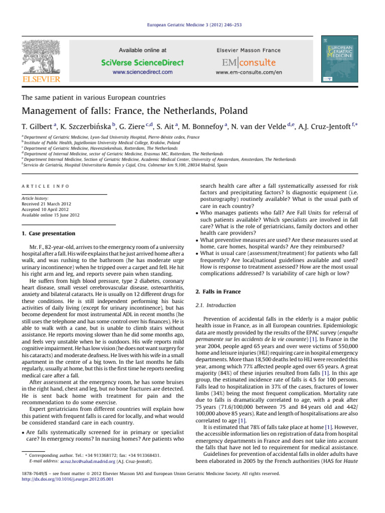 Gilbert 2012 | PDF | Geriatrics | Hypertension